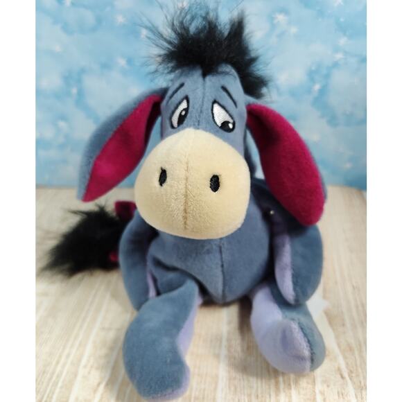 Disney | Toys | Disney Eeyore Stuffed Animal Beanbag Toy From Winnie ...